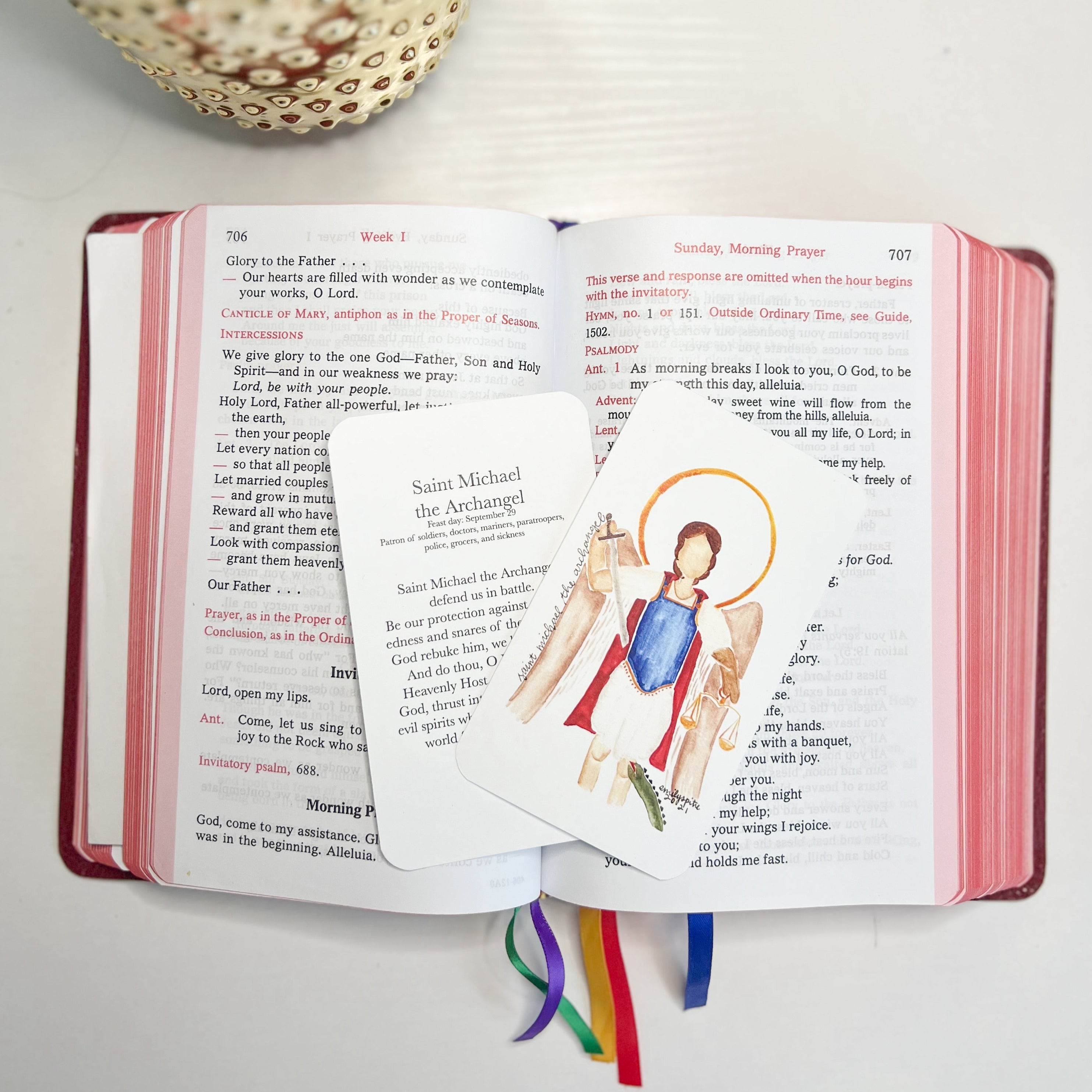 St. Michael Prayer Card – Emily S Pitre